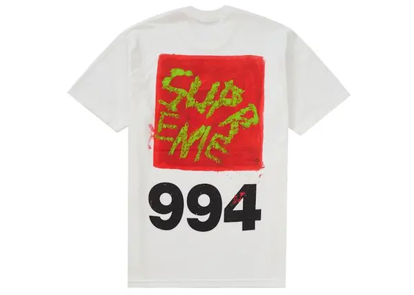 Supreme Paint Tee Shirt - White