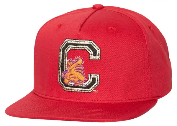 TRAVIS SCOTT X Mitchell & Ness Clemson Tigers Snapback Hat - Red