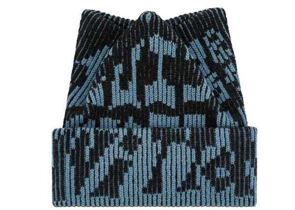 LOUIS VUITTON Tricorn Rib Flower Beanie - Citadel Blue