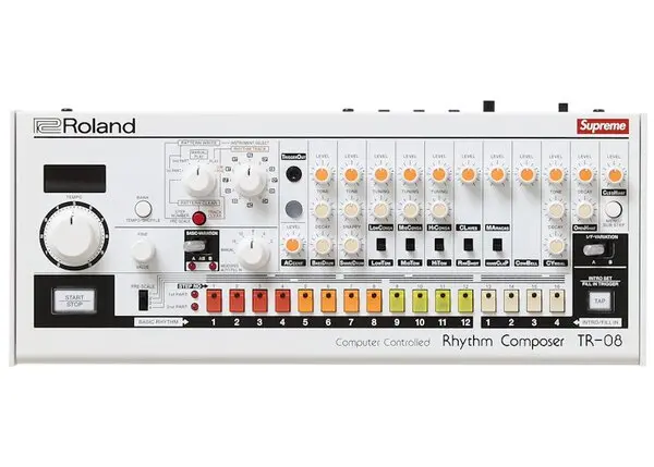 Supreme Roland Tr08 Rhythm Composer - White