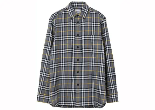 Burberry Checkpattern Cotton Flannel Shirt