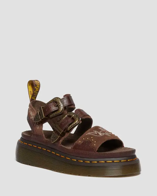 Dr. Martens Gryphon Gothic Americana Leather Platform  display picture 3