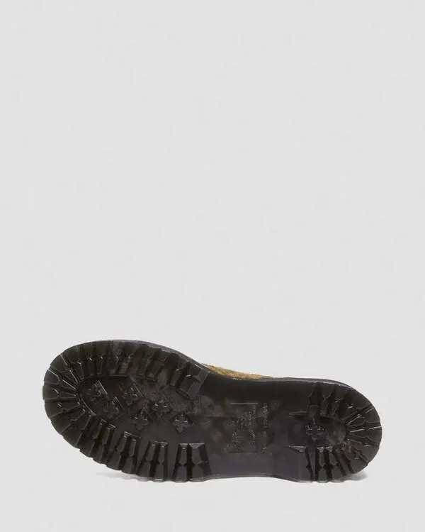 Dr. Martens 1461 Bex Made In England Hairy Suede Oxfords - Tan,brown