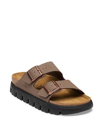 Pink Birkenstock Arizona Chunky Sandals - Brown