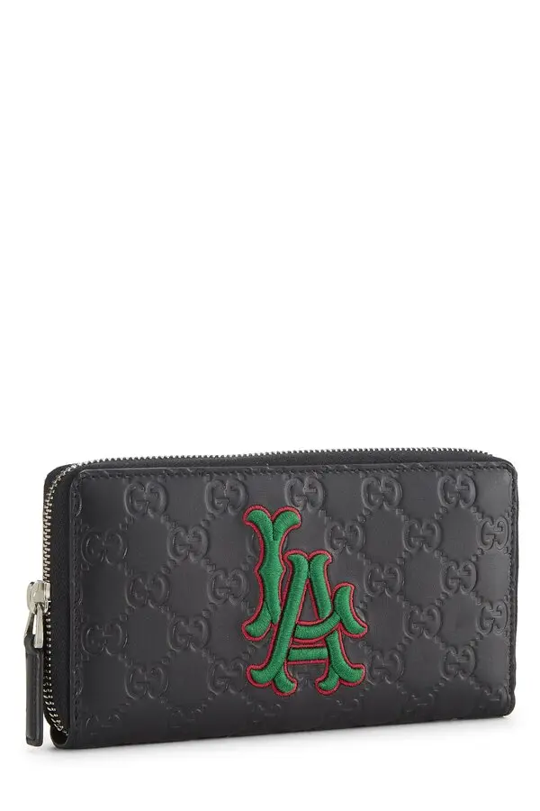 Gucci Ssima La Dodgers Zip Wallet