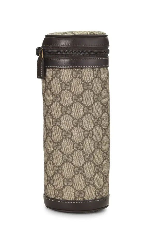 Gucci Original Gg Supreme Canvas Bottle Holder