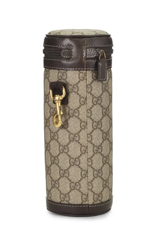 Gucci Original Gg Supreme Canvas Bottle Holder