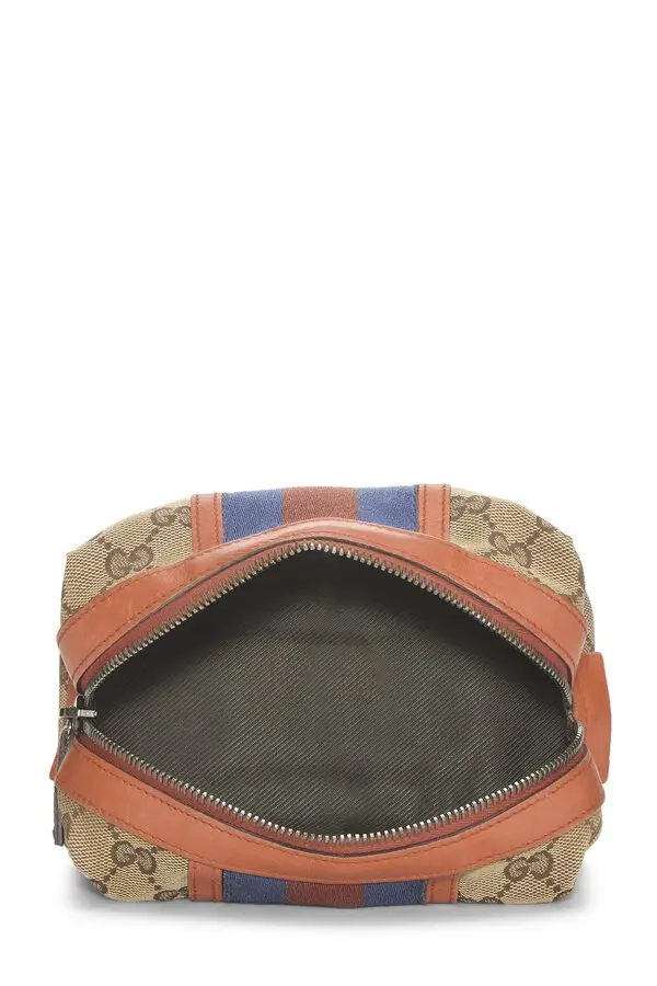 Gucci Original Gg Canvas Cosmetic Pouch