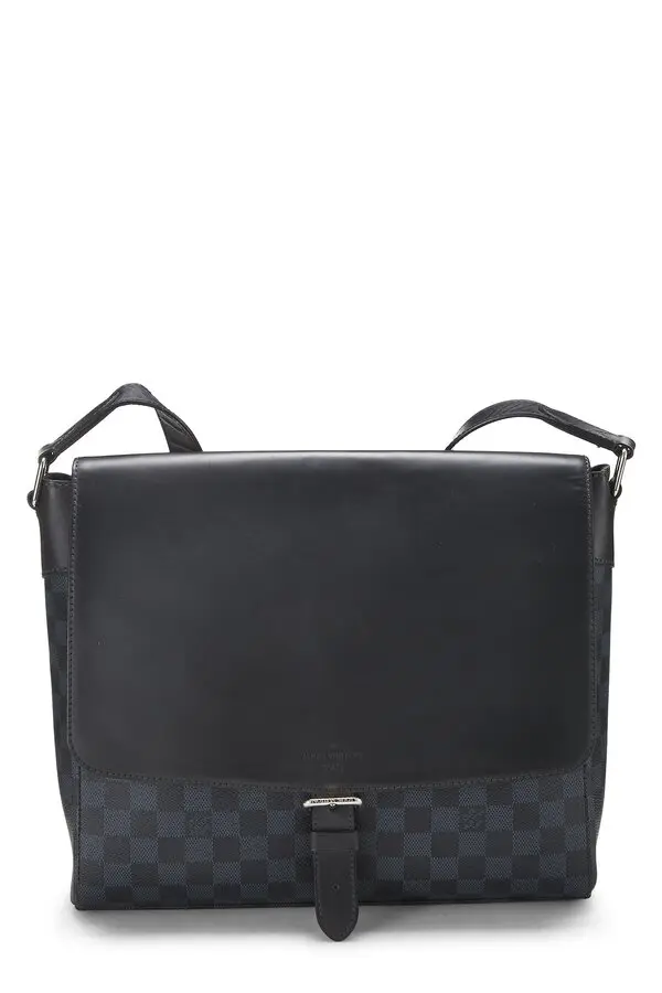 LOUIS VUITTON Damier Cobalt Newport Messenger - Blue