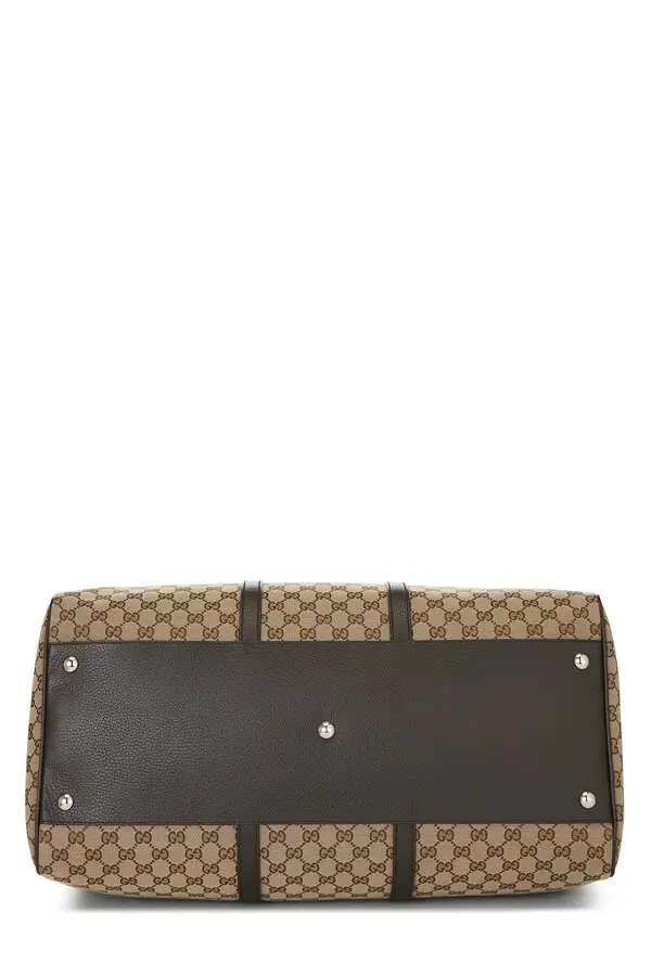 Gucci Original Gg Canvas Weekender Bag