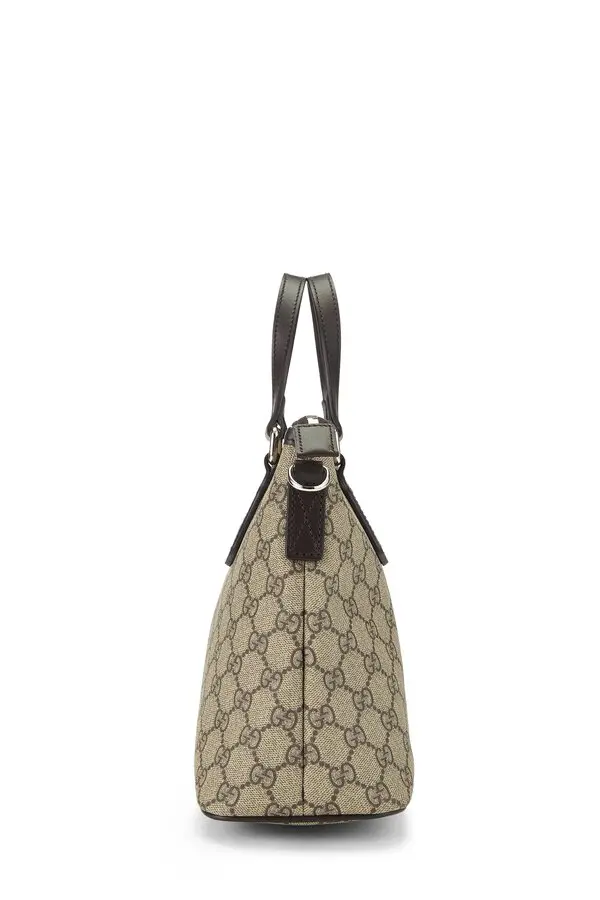Gucci Original Gg Supreme Canvas Zip Tote Bag