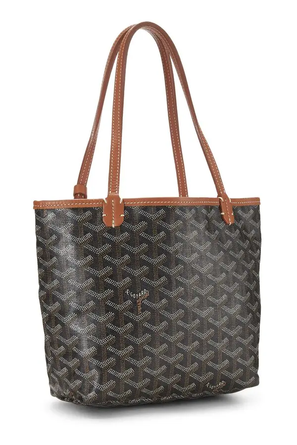 Goyard Brown Goyardine Canvas Saint-louis Mini