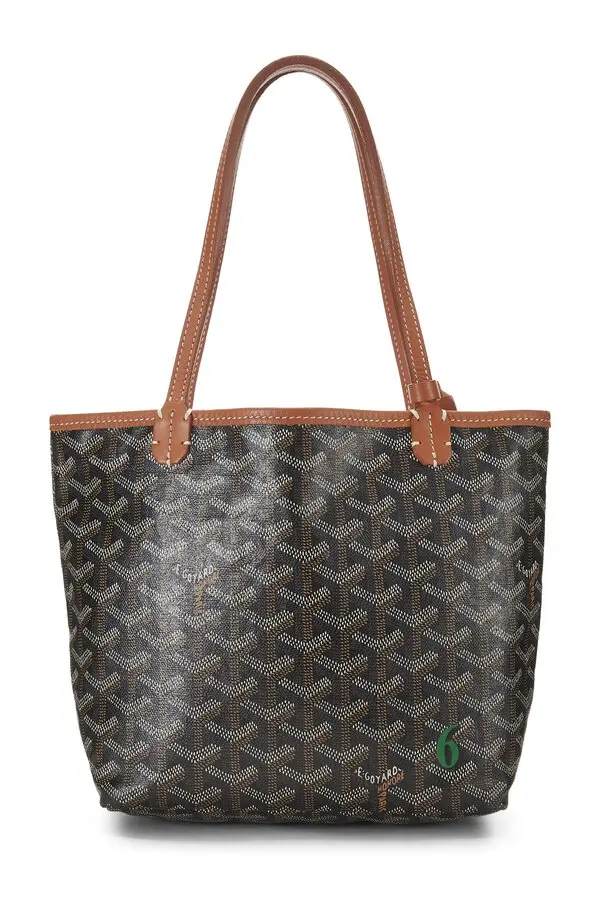 Goyard Brown Goyardine Canvas Saint-louis Mini
