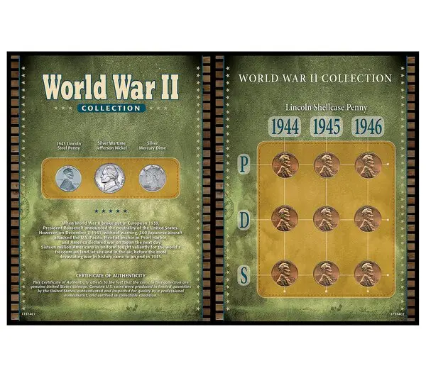 AMERICAN COIN TREASURES World War Ii Coin Collection - One-color