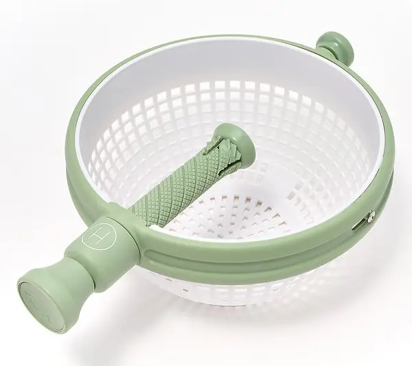 HENNING LEE Spinning Colander W/ Foldable Handle