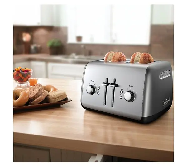 KITCHENAID 4-slice Toaster With Illuminated But Ons