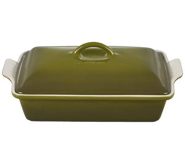 LE CREUSET 4 Qt. Heritage Covered Rectangular C Sserole - One-color