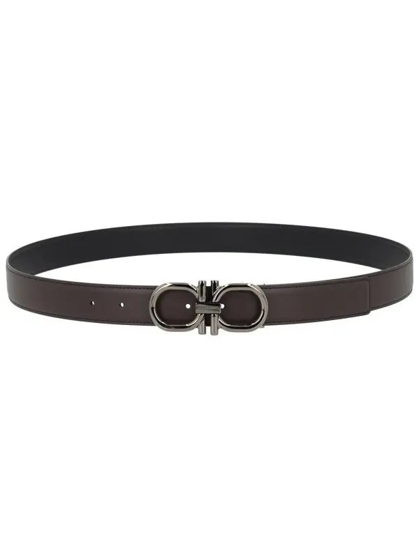 FERRAGAMO Leather Belt - Brown