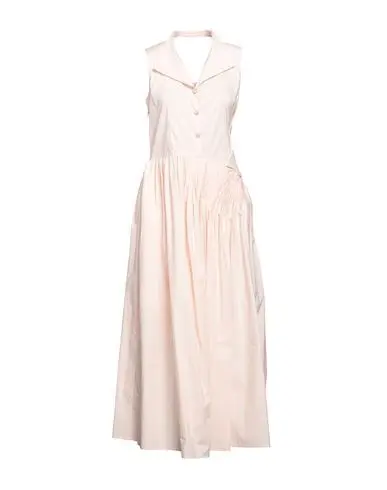 GENTRYPORTOFINO Midi Shirt Dress - Pink