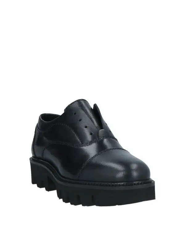 CAFÈNOIR Leather Chunky Lace-up Shoes