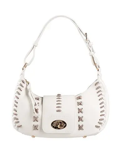 LA FILLE DES FLEURS Hobo Bag - White