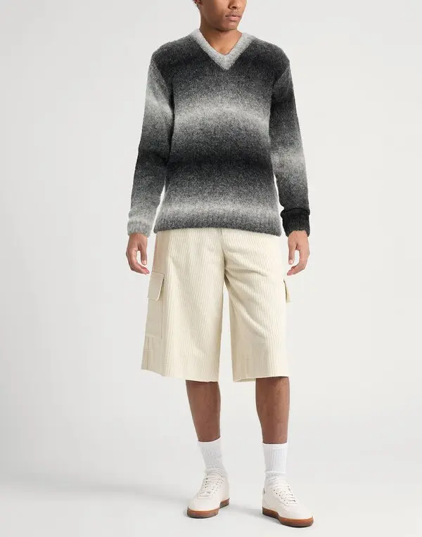 ROBERTO COLLINA Sweater In Baby Alpaca Wool And Nylon - Grey