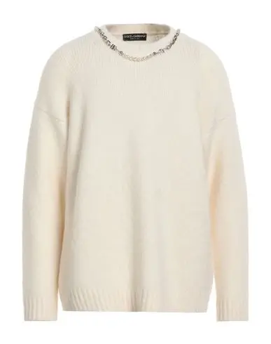 Dolce & Gabbana Sweater With Metal Applications And Beads