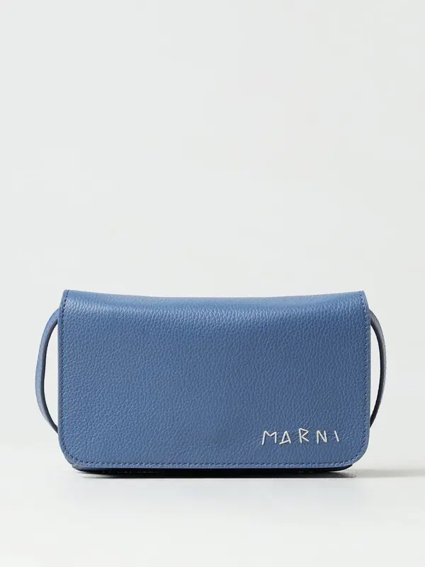 Marni Shoulder Bag - Gnawed Blue