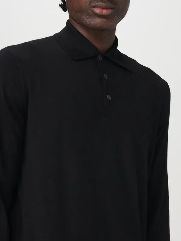 Brunello Cucinelli Long Sleeve Polo Shirt