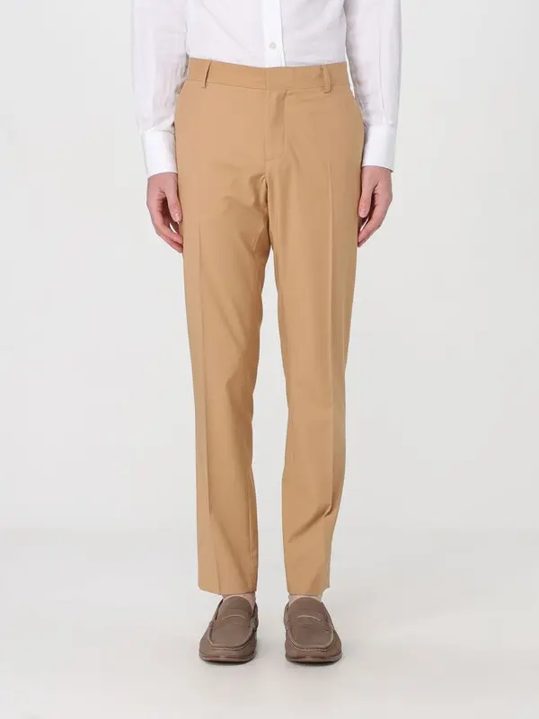 DANIELE ALESSANDRINI Tailored Trousers - Camel