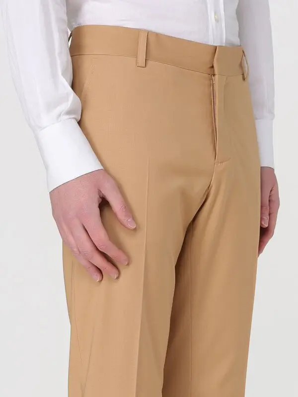 DANIELE ALESSANDRINI Tailored Trousers - Camel