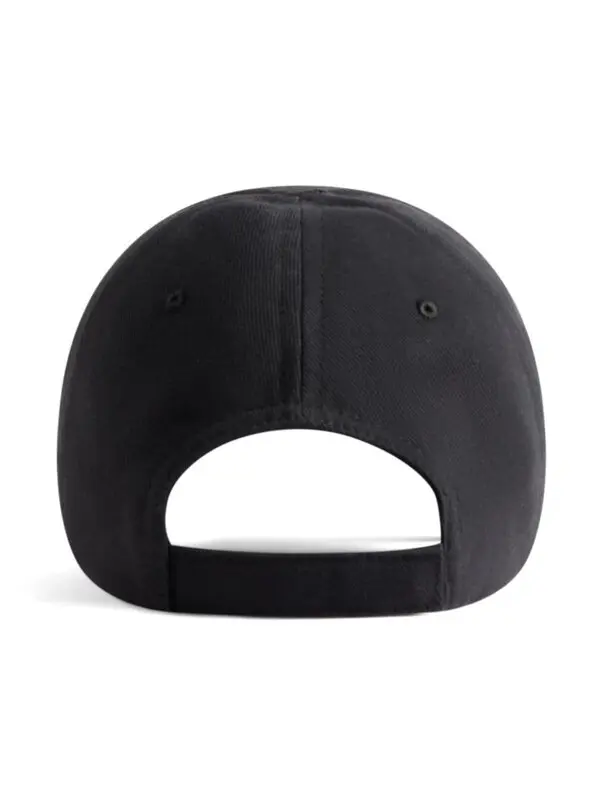 Balenciaga Political Stencil Baseball Cap - Black | Editorialist