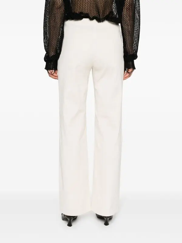 Our Legacy Biker High-waist Straight Leg Trousers