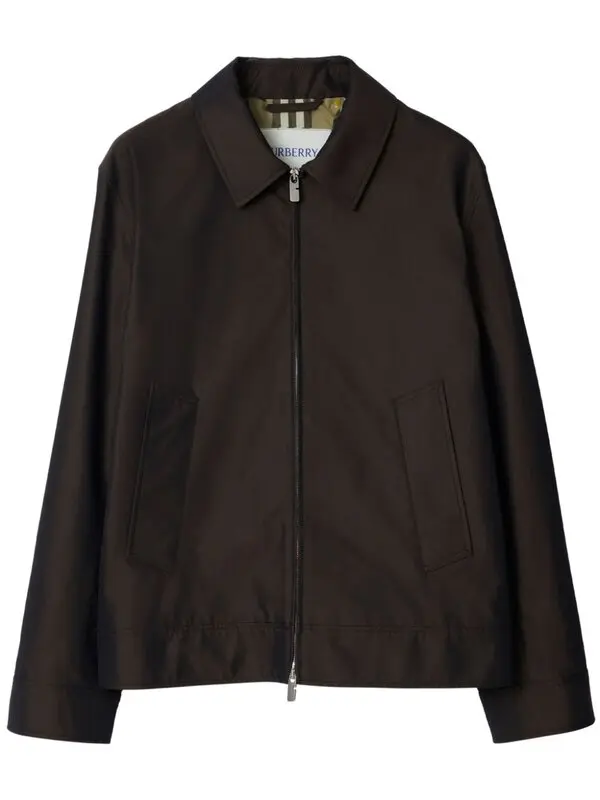 Burberry Harrington Shirt Jacket - Brown