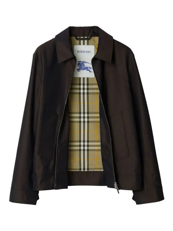 Burberry Harrington Shirt Jacket - Brown