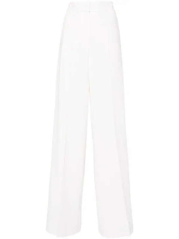 Max Mara Ercole Wide-leg Trousers - White