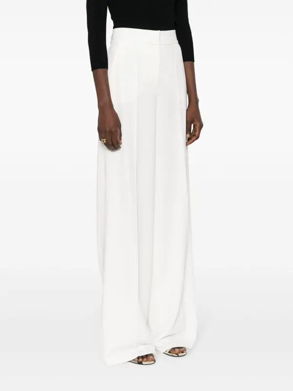 Max Mara Ercole Wide-leg Trousers - White
