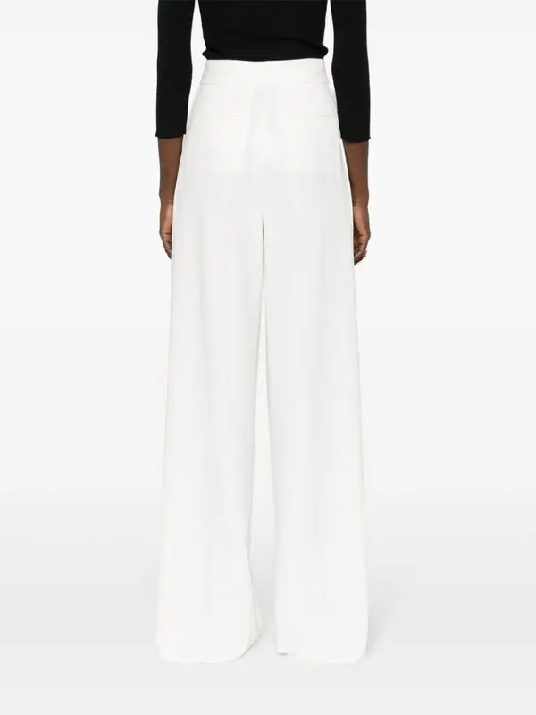Max Mara Ercole Wide-leg Trousers - White