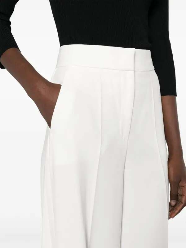 Max Mara Ercole Wide-leg Trousers - White