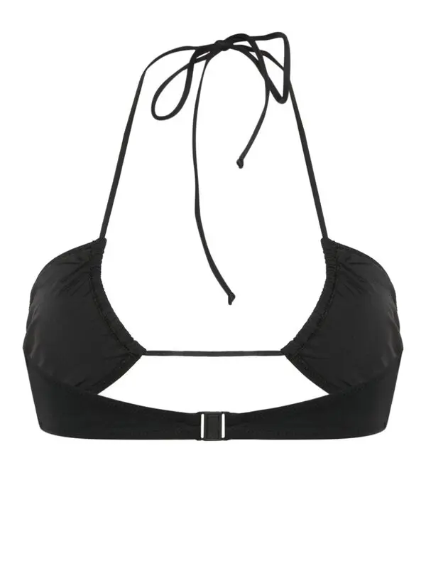MC2 SAINT BARTH Dahlia Bikini Top - Black