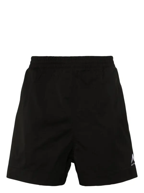 1017 Alyx 9sm Logo-embroidered Swim Shorts - Black
