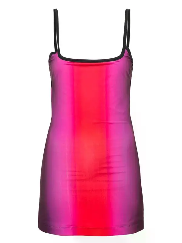 Attico Gradient Mini Dress - Pink