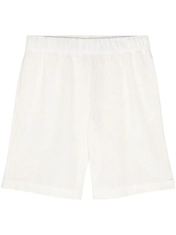 BLUE SKY INN Waffle-pattern Deck Shorts