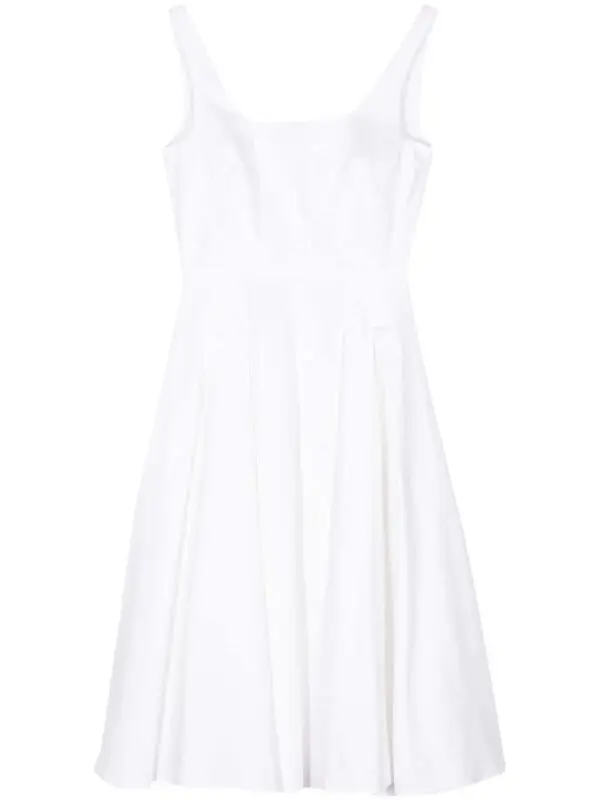 BLANCA VITA Aesculus Flared Midi Dress