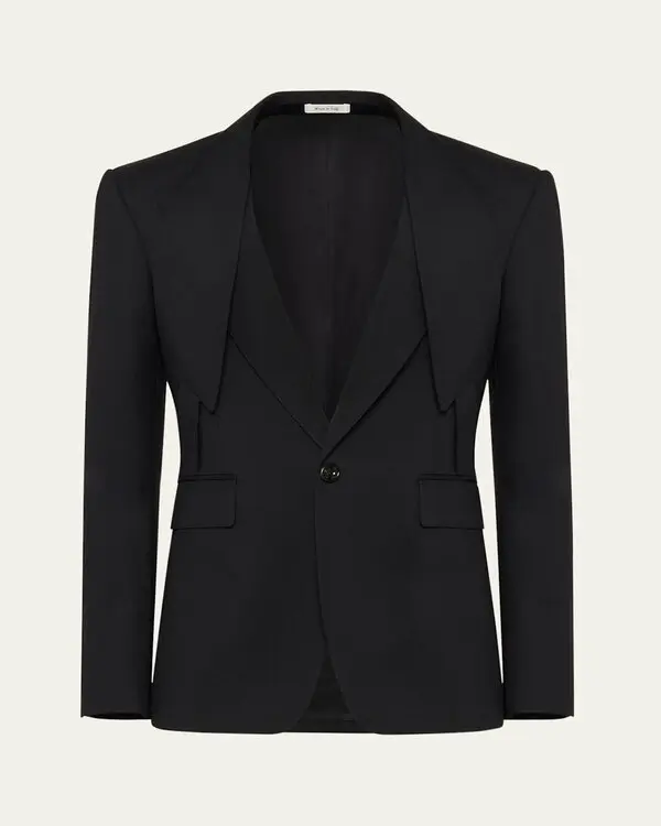 Alexander McQueen Lapel-collar Sport Coat