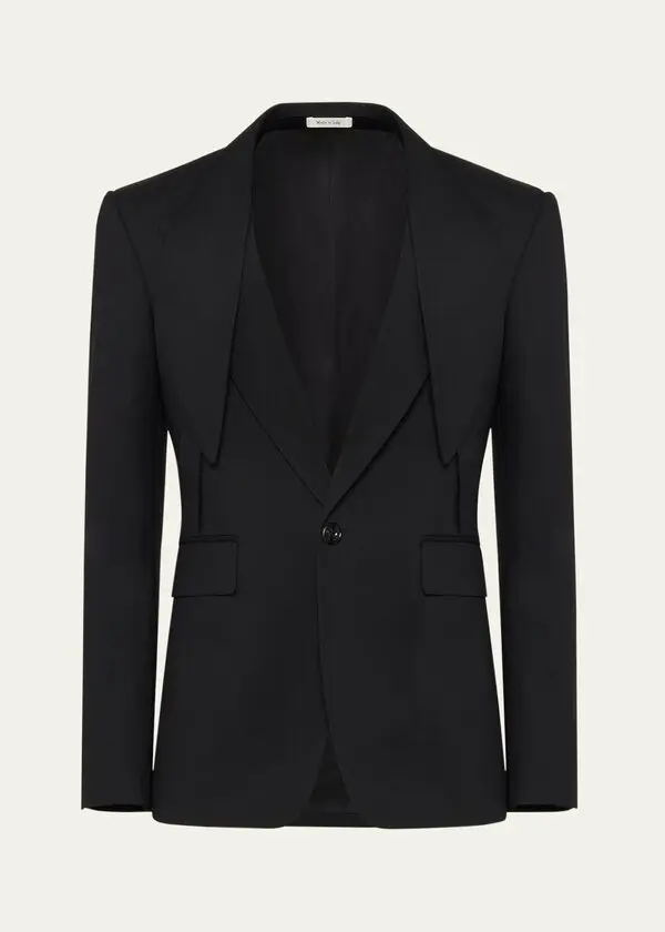 Alexander McQueen Lapel-collar Sport Coat
