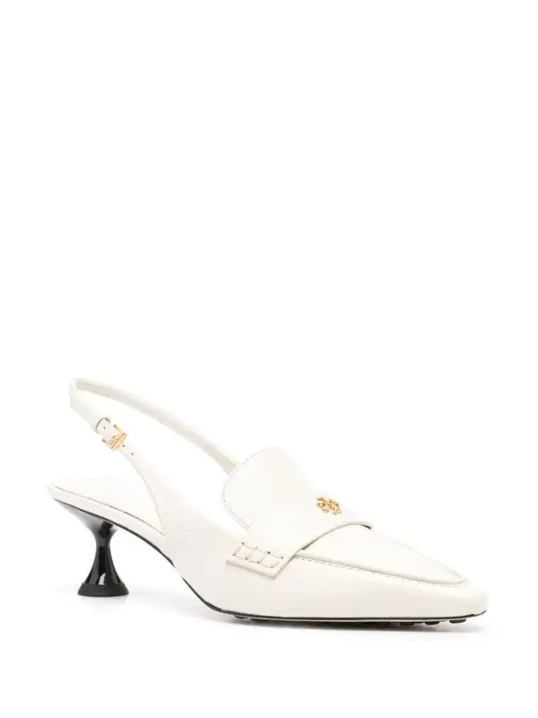 Tory Burch 60mm Slingback Leather Pumps