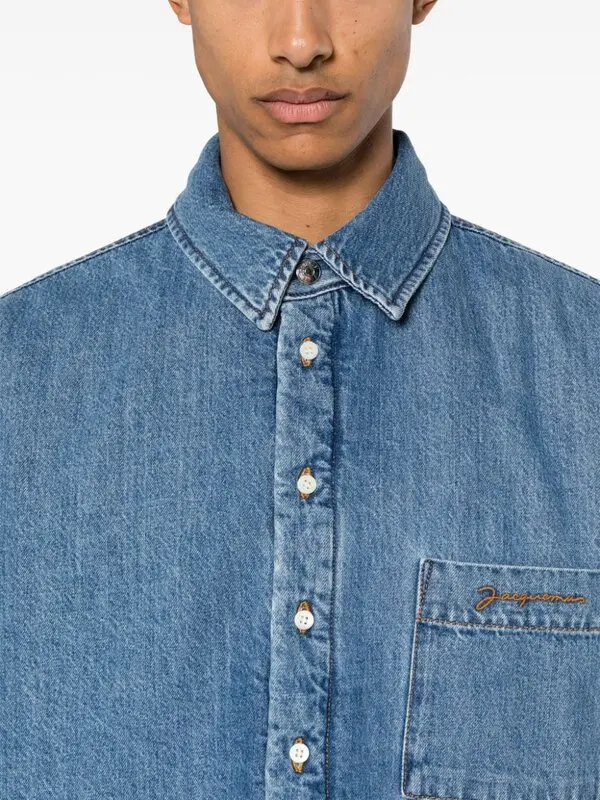 Jacquemus La Chemise Boulanger Denim Shirt Jacket