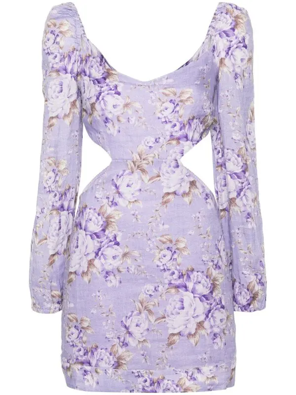 MC2 SAINT BARTH Jara Linen Minidress