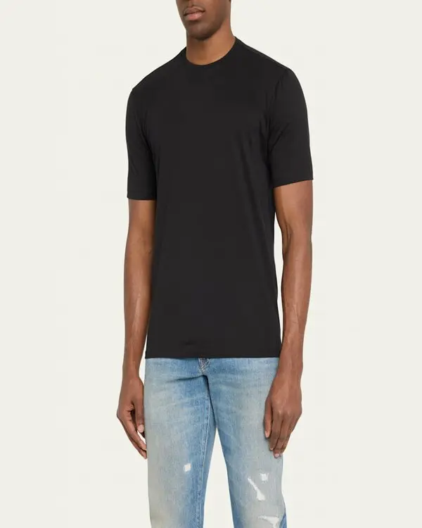 Cesare Attolini Cotton Crew T-shirt